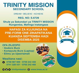TRINITY MISSION SECONDARY SCHOOL